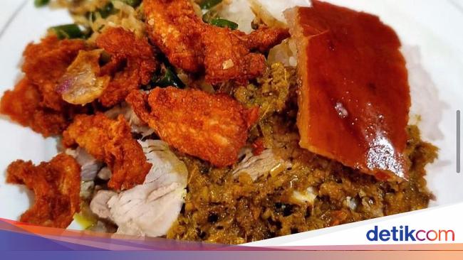7 Nasi Babi Guling di Bali yang Renyah Gurihnya Nagih