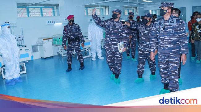 KSAL dan Kepala RSPAL dr Ramelan Surabaya Resmikan Gedung ICU Infeksi