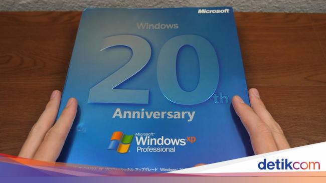 Intip Windows XP 20th Anniversary Edition yang Langka