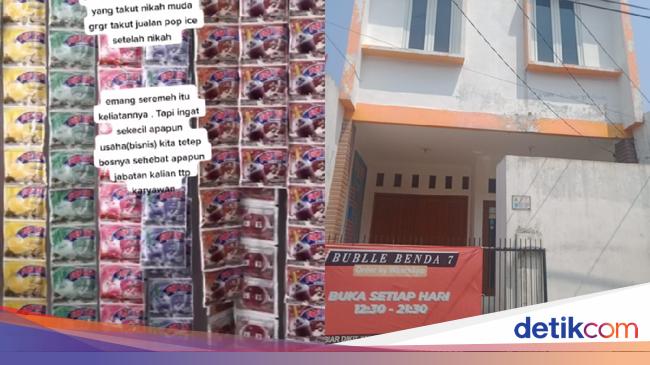 Kisah Sukses Penjual Pop Ice yang Bisa Beli Rumah dari Hasil Jualan