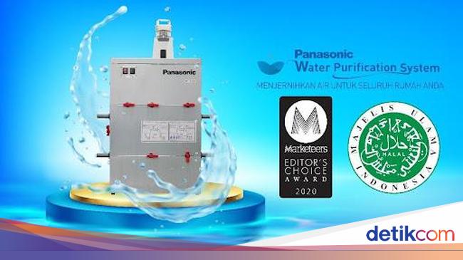 Panasonic Water Purification System Tingkatkan Kualitas Air Bersih