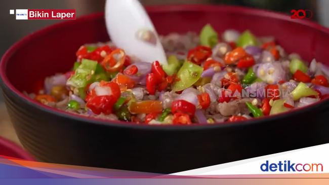 Bikin Laper! Ncess Nabati Cicip Rice Bowl Pakai Sambal Dabu-dabu yang Segar
