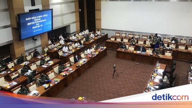 Komisi I DPR Rapat Tertutup dengan Wamenhan-Panglima TNI, Bahas Anggaran