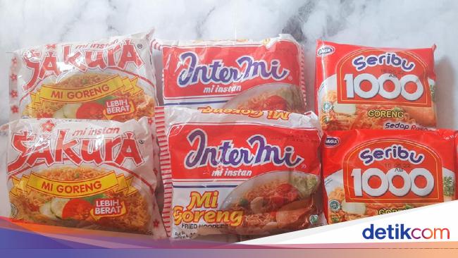 3 Merek Mie Instan Goreng Rp 1.000-an, Gimana ya Rasanya?