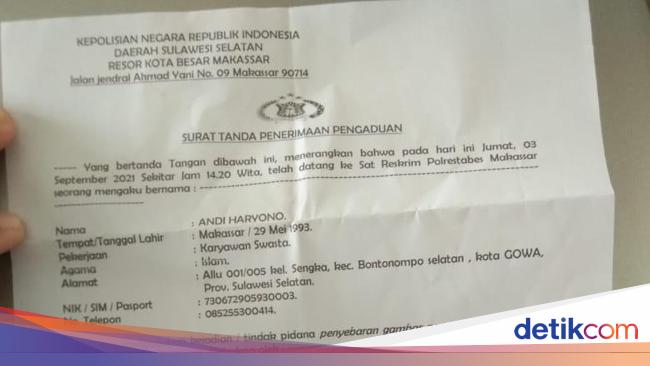 Diduga Bikin Konten Pornografi Selebgram Di Makassar Dipolisikan