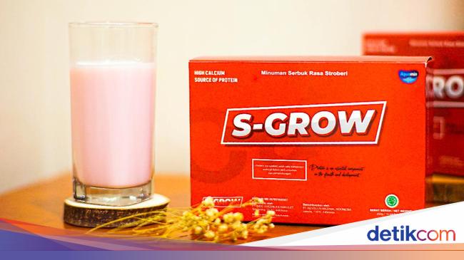 S-GROW, Susu Kalsium Murni Bantu Naikkan Tinggi Badan