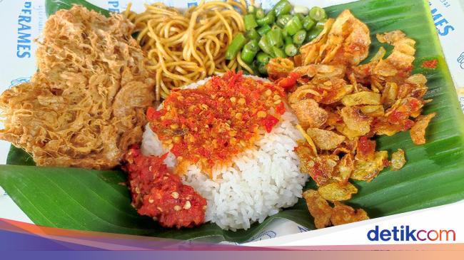 Superames: Huaaah! Nasi Rames Komplet Pakai Sambal Terpedas di Dunia