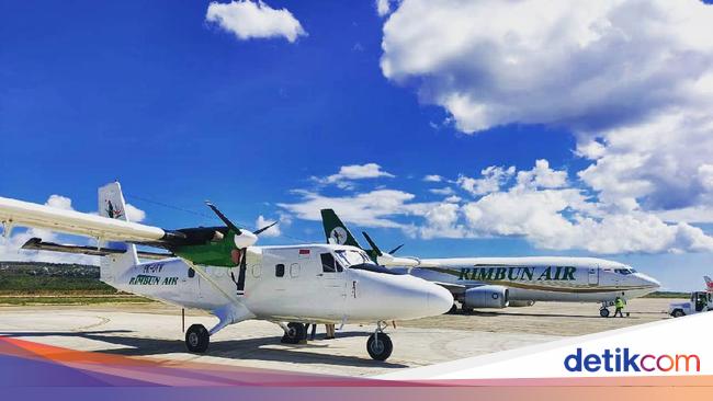 Potret Pesawat Rimbun Air PK-OTW yang Jatuh di Pegunungan Wabu Papua