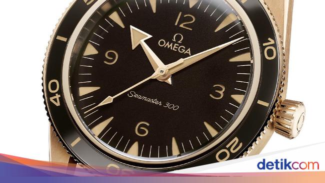Kemewahan Jam Tangan Perunggu-Emas Omega, Pertama di Dunia