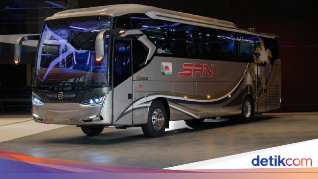 Bos PO SAN Beri Bocoran Bus Laksana Legacy SR3 yang akan Launching di GIIAS