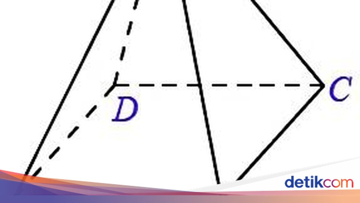 Limas Segi Empat: Sifat, Rumus, hingga Contoh Soalnya