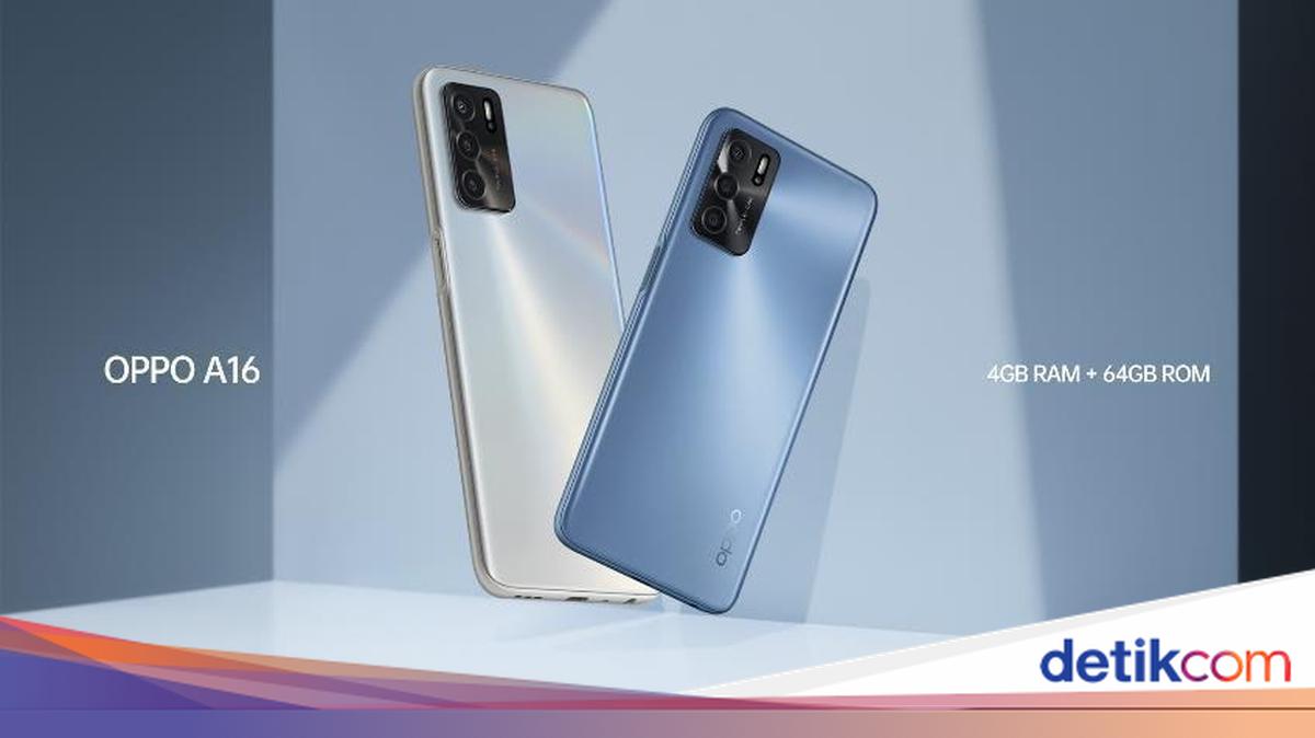 Sukses Rajai Entry Level, OPPO Luncurkan Varian Baru A16 Pearl Blue