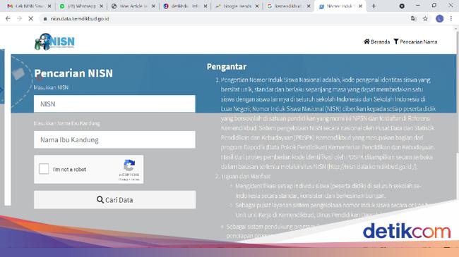 Link dan Tata Cara Cek NISN Siswa Lengkap dengan Penjelasan Tujuannya