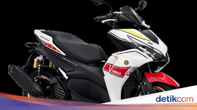 Tampil Sporty! Yamaha Aerox Livery Spesial Kejayaan Balap Dirilis ...
