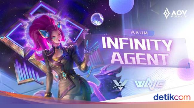 Diskon Spesial untuk Skin Infinity Agent Arum Arena of Valor