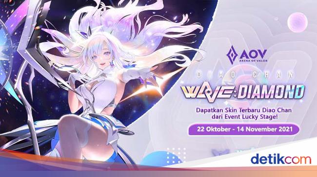 Dapatkan Skin WaVe: Diamond Diao Chan dari Event Arena of Valor