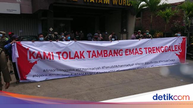 Aktivis Demo Tolak Tambang Emas Trenggalek, Ini Tanggapan Perusahaan