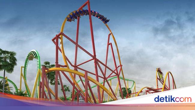 Keren! Roller Coaster Tertinggi dan Terpanjang di Dunia Segera Dibuka