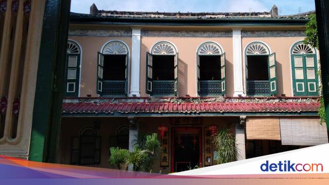 Berarsitektur Eropa Tionghoa dan Melayu, Ini Rumah Bersejarah di Medan