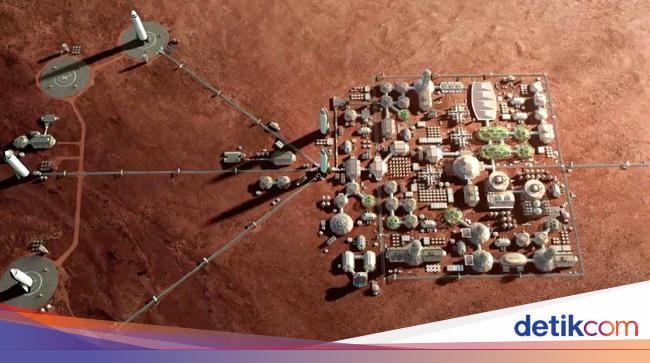 Ilmuwan Usul Mars Jadi Pabrik Hidrogen untuk Bahan Bakar Roket