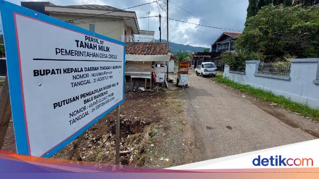 Ini Lokasi Lahan Aset Desa yang Dikorupsi Kades di Lembang Ini Lokasi Lahan Aset Desa yang Dikorupsi Kades di Lembang