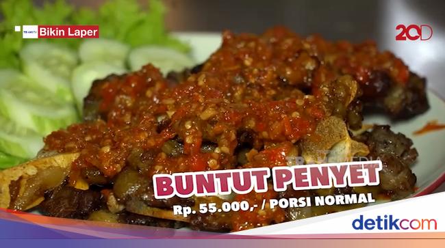 Bikin Laper! Ncess Nabati Tersengat Pedasnya Sambal Buntut Penyet
