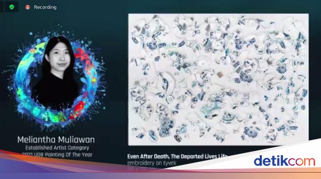 Meliantha Muliawan Menangkan Penghargaan Seni Tahunan UOB