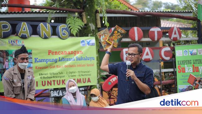 Jadi Tokoh Literasi, Bima Arya Beri Motivasi Membaca ke Anak-anak