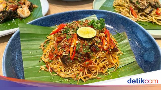 Unik! Pasta Rasa Minang, Angel Hair Dendeng Balado dan Spaghetti Sate ...
