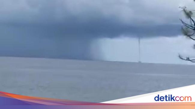 Waterspout Muncul di Perairan Bali, Ini Penjelasan BMKG Denpasar