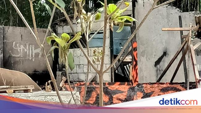 Penampakan Posko Pemuda Pancasila di Meruya yang Sempat Terbakar