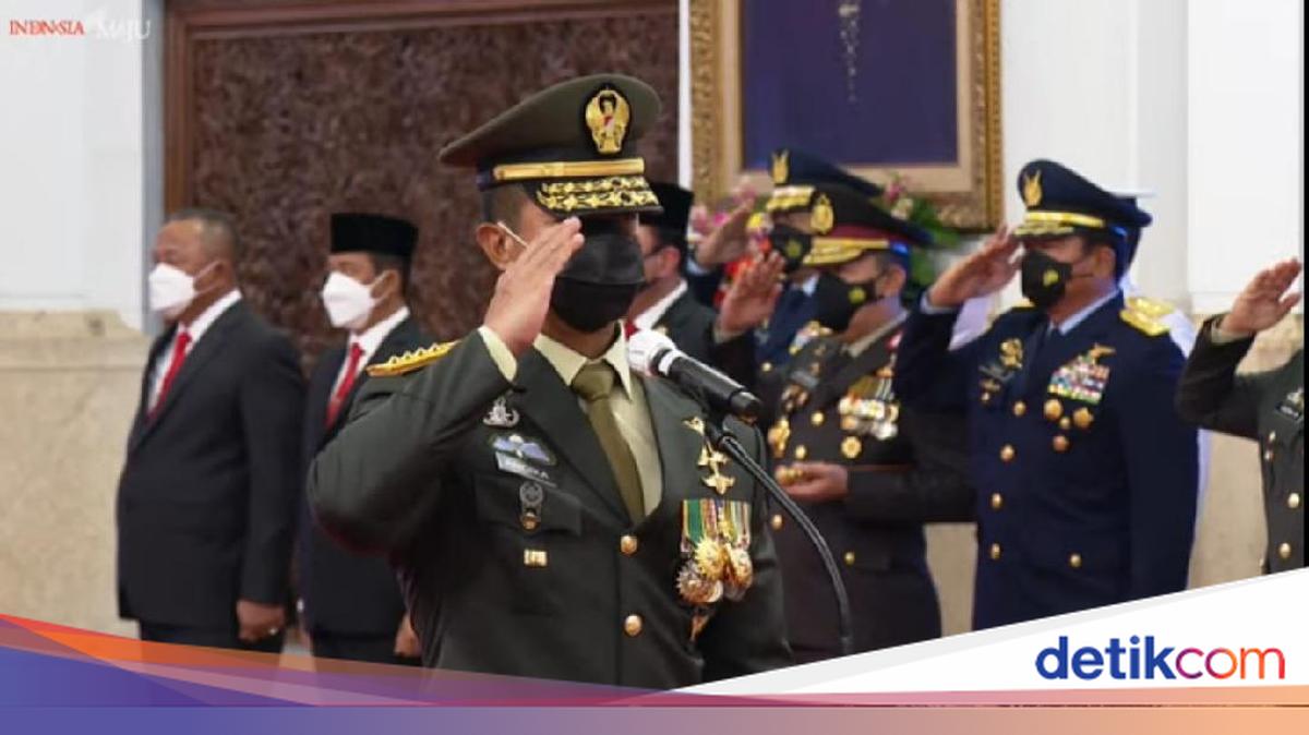 Sah! Jenderal Andika Perkasa Resmi Jadi Panglima TNI