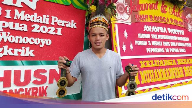 Kisah Partin, Peraih Tiga Emas Peparnas 2021 yang Diarak di Kampung Halaman