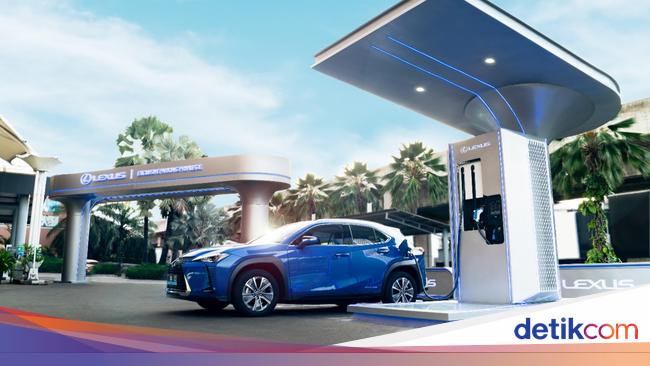 Lexus Sediakan Layanan Pengisian Baterai Mobil Listrik di 6 Lokasi