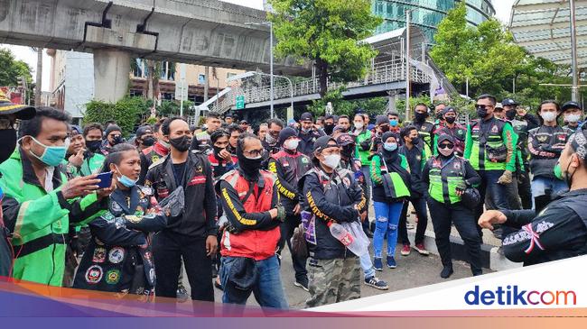 Driver Online Demo di Kantor Gojek