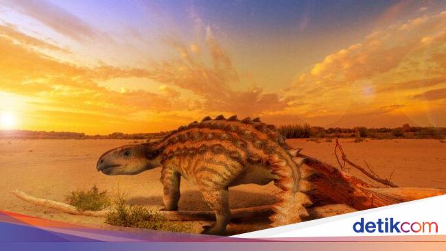 Baru Tahu, Ternyata Dinosaurus Ini Punya Senjata Mirip Tongkat Perang ...