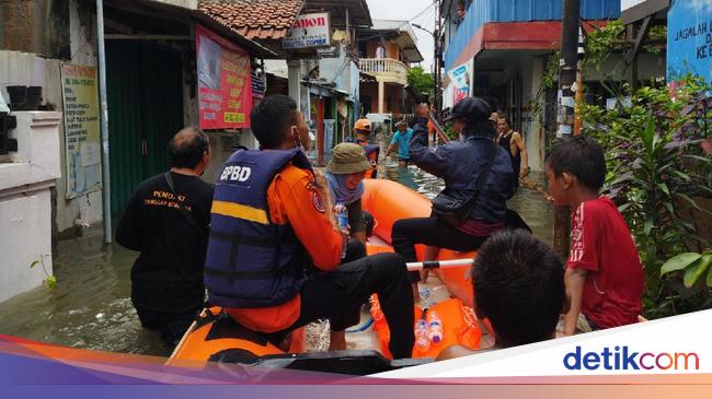 Banjir Rob Jakarta Tersisa 26 Titik di Jakut-Jakbar