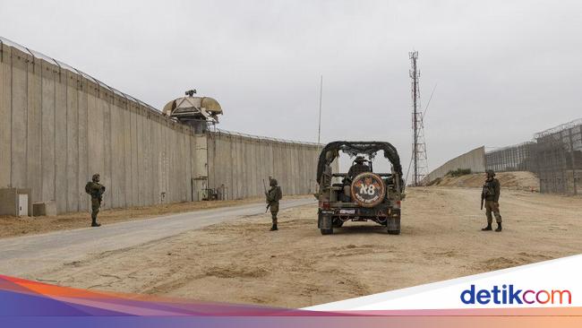 Israel Pamer Tembok Pembatas Canggih di Jalur Gaza