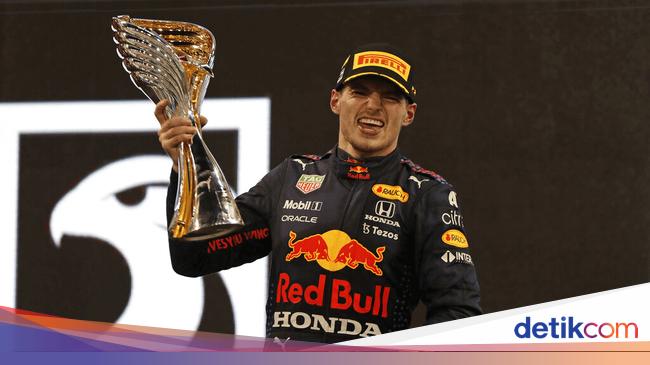 Pesta Sang Juara Dunia F1 Max Verstappen