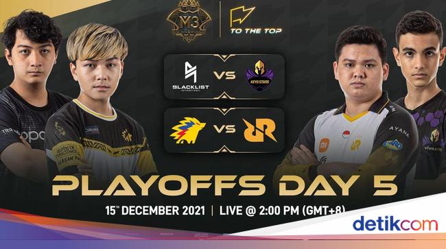Jadwal Playoff M3 Mobile Legends Hari Ini: RRQ Hoshi vs Onic PH