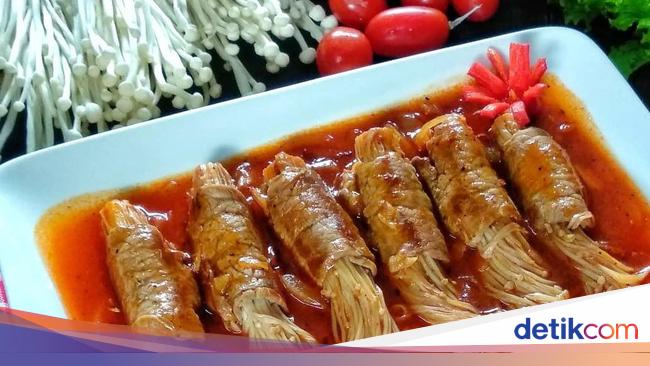 Resep Pembaca: Resep Daging Gulung Enoki Saus Asam Manis yang Spesial