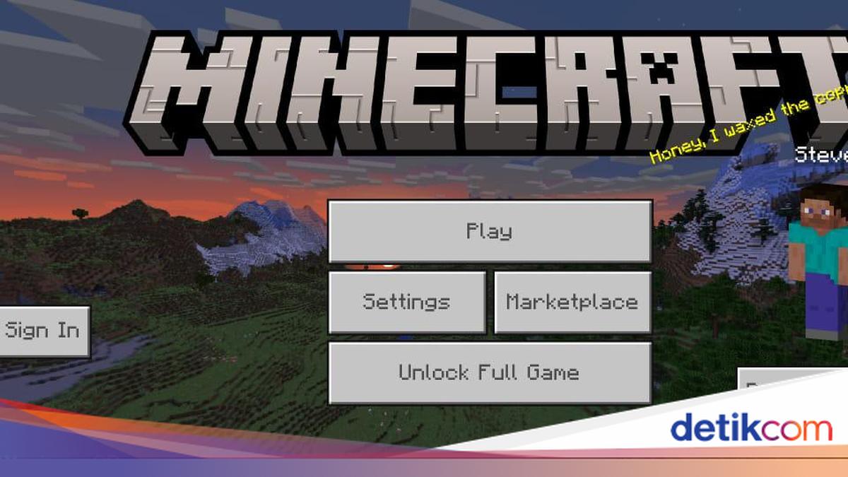 Download Minecraft Pocket Edition Gratis dan Mainkan di PC