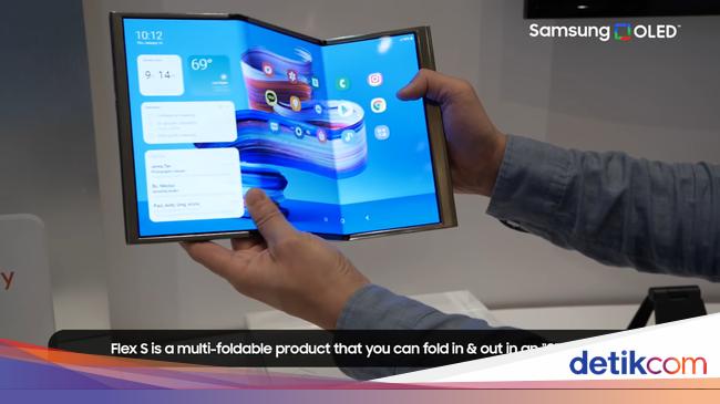 Keren! Samsung Ungkap 4 Inovasi Layar Lipat Baru di CES 2022