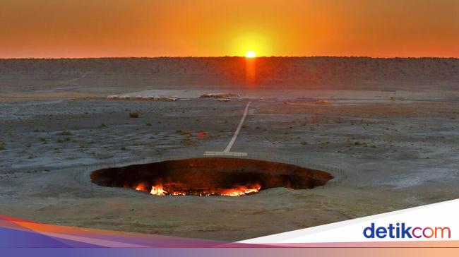 52 Tahun Gerbang Neraka Membara, Turkmenistan Kesulitan Menutupnya