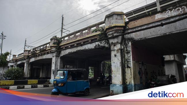 Jembatan KA Matraman Jadi Cagar Budaya Baru di Jakarta