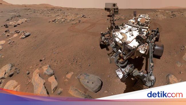 Ada Lapisan Ungu Misterius di Mars, Pertanda Apa?