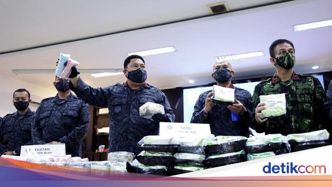 War On Drugs di Awal 2022, BNN Sita 218 Kg Sabu-16 Ribu Butir Ekstasi