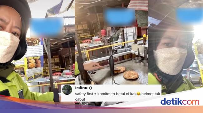 Kebelet BAB, Penjual Ini Suruh Pembeli Masak Burger Sendiri