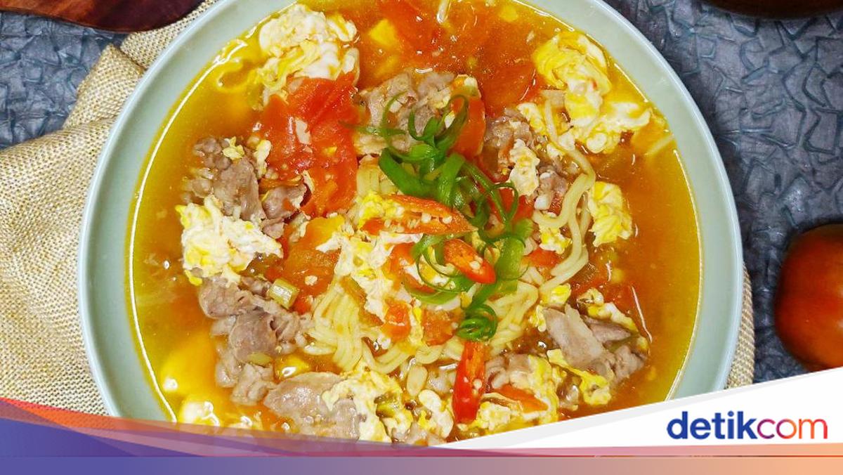 Resep Pembaca: Resep Sup Tomat Daging Pedas yang Gurih Asam Segar
