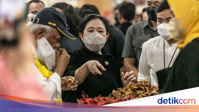 Ditemani Gibran, Puan Resmikan Pasar Legi-Belanja Batik Ditemani Gibran, Puan Resmikan Pasar Legi-Belanja Batik